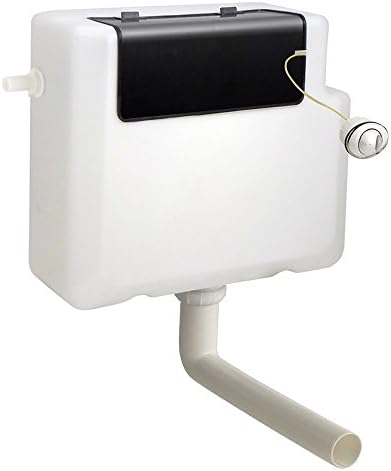 Dual Flush Concealed Cistern Front & Top Access with Round Push Button ...