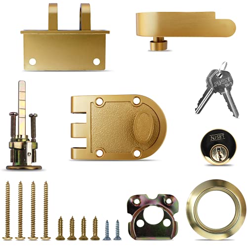 Snapklik.com : NU-Set LockJimmy Proof Style Deadbolt LockInter Locking ...