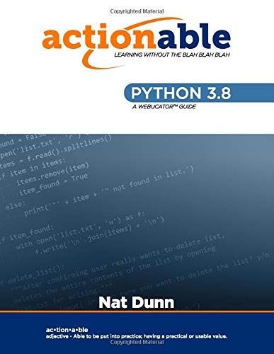 Python 3.8: Dunn, Nat, Withrow, Stephen: 9781951959029: Amazon.com: Books