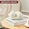Amazon.com: UITWMKTG Cat Statue Cat Figurines Cute Cat Decor 5.12 ...