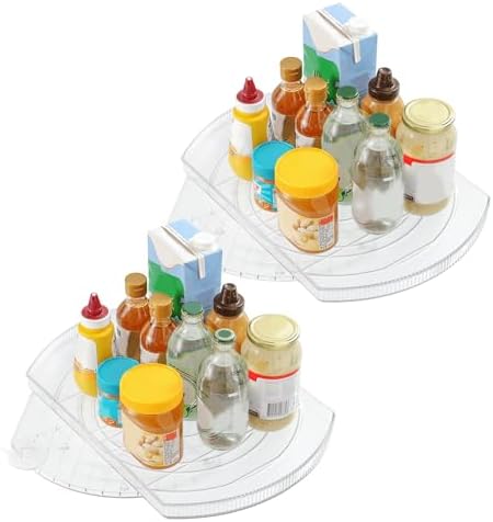Amazon.com - Lazy Susan for Refrigerator Organizer Turntable ...
