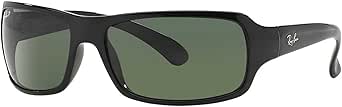 Amazon.com: Ray-Ban Gafas de sol rectangulares Rb4075 para hombre ...