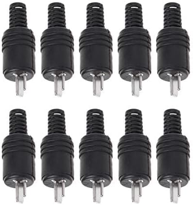Amazon.com: 20Pcs No Soldering 2 Pin DIN Speaker Plug Set- 10Pcs Male ...