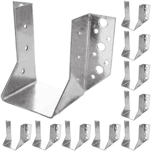 AKOLAFE 10 Stück Balkenschuh 80x120mm Holzbalkenverbinder ...
