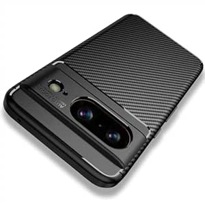 TheGiftKart Rugged Carbon Fibre Armor Back Cover Case for Google Pixel 8 | Shockproof ...