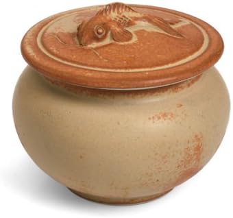 Amazon.com: Ceramic Tan Sugar Bowl-Fish "Claymation Sugar Bowl [Fish ...