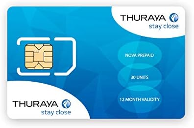 Thuraya Nova SIM card con 30 Unidades (35 Minutos): Amazon.co.uk ...