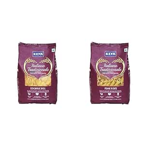 Keya Gourmet Conchiglie Shell Durum Wheat Pasta 500 Grams x 1 & Keya ...