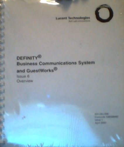 Lucent Technologies - Definity: Business Communications System and ...
