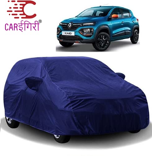 Carigiri Blue Car Body Cover for Renault Kwid(Triple Stitched,Mirror ...