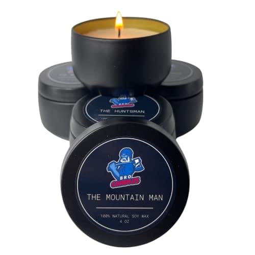 Amazon.com: Candles for Men Masculine Scents Candle Variety Pack Of 4 ...