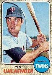 1968 Topps #28 Ted Uhlaender - VG-EX at Amazon's Sports Collectibles Store