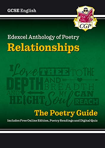 New GCSE English Edexcel Poetry Guide - Relationships Anthology inc ...