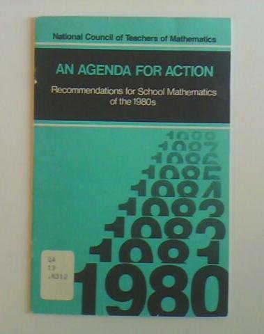 An Agenda for Action: Recommendations for School Mathematics of the ...