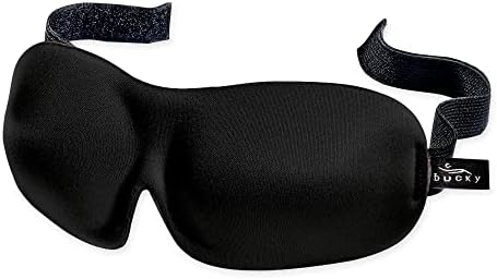 Amazon.com : Bucky 40 Blinks No Pressure Solid Eye Mask for Sleep ...