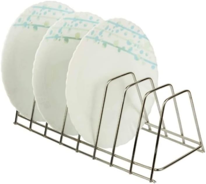 CR18 COLLECTION Stainless Steel Square Plate Rack for Kitchen | Dish ...