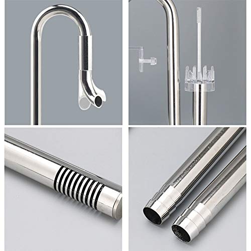 MEROURII Inflow Outflow Pipe Set, Stainless Steel Lily Pipe Inflow ...