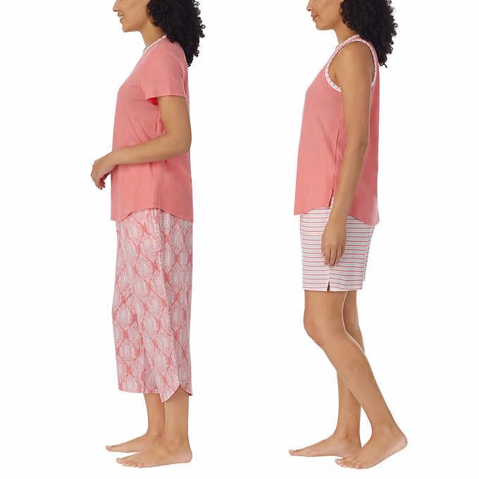 Carole Hochman Ladies' 4-piece Pajamas Set at Amazon Women’s Clothing store