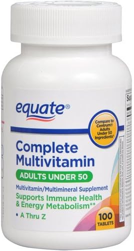 Amazon.com: Equate Adults 50+ Complete Multivitamin/Multimineral ...