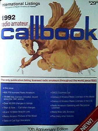1992 Radio Amateur Callbook: International Listings: William I. Orr ...