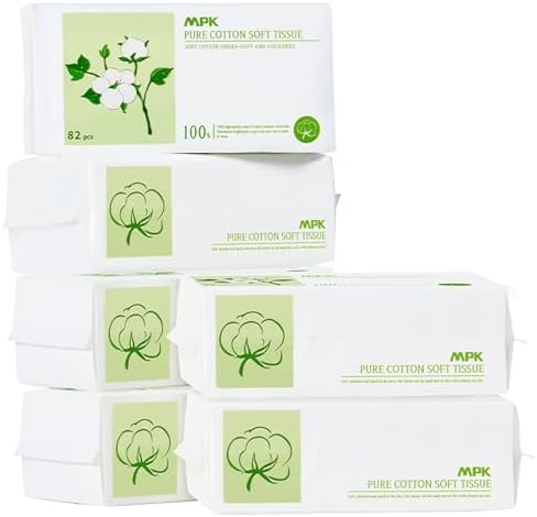 Amazon.com : EAPC Cotton Tissues, Extra Thick Disposable Face Towels ...