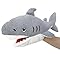 Amazon.com: JUSTQUNSEEN Shark Hand Puppet Realistic Plush Puppet 13 ...