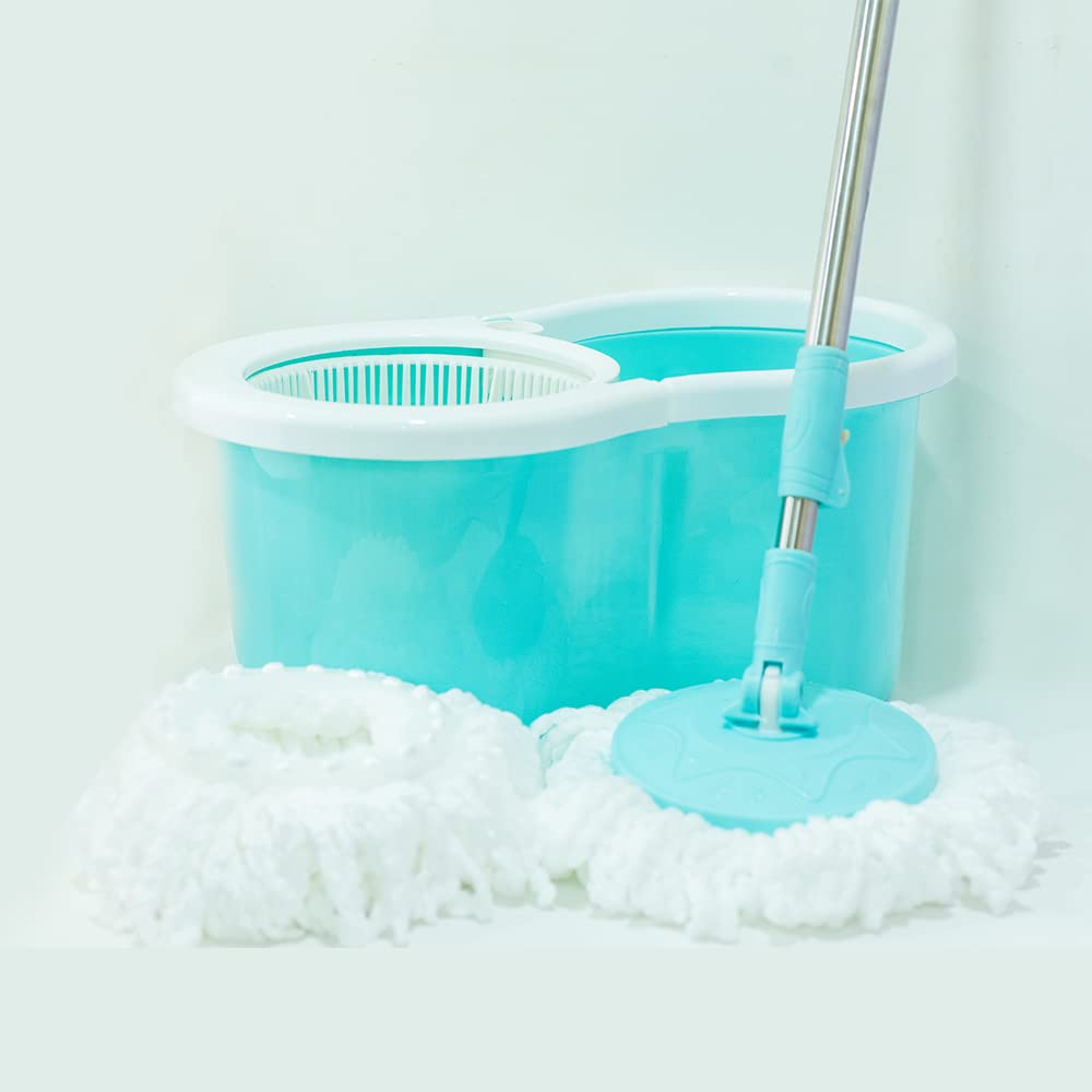 Monkey 555 Spin Mop | Floor Cleaning Mop |Portable| Microfiber Refill ...