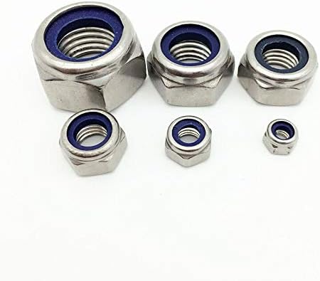 Amazon.com: GatherTOOL 2-20pcs* Left Hand Thread DIN985 Self Lock Nut ...