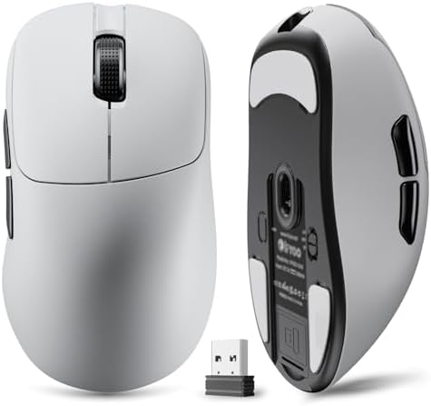 Amazon.com: IFYOO G59 2.4G/BT/Wired Wireless Gaming Mouse, Rechargeable ...