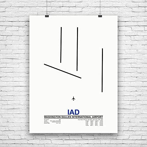 Amazon.com: Washington Dulles International Airport (IAD) Airport ...