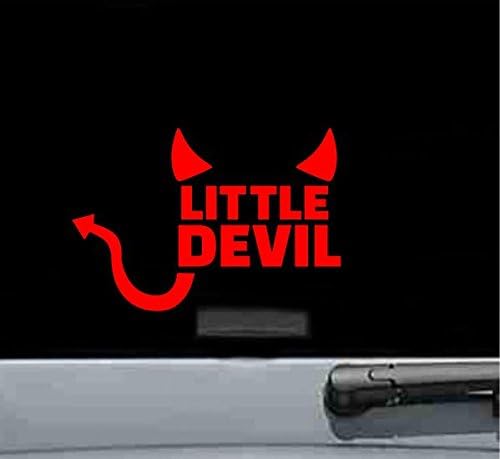 Amazon.com: JS Artworks Little Devil Vinyl Decal Sticker (RED) : Automotive