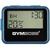 Gymboss Interval Timer and Stopwatch - TEAL/BLUE METALLIC GLOSS ...