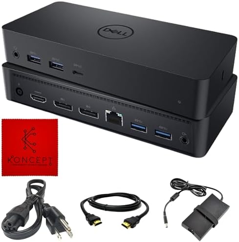 Amazon.com: Dell WD15 Monitor Dock 4K with 180W Adapter, USB-C, (450 ...