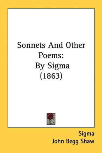 『Sonnets and Other Poems: By Sigma』｜感想・レビュー - 読書メーター