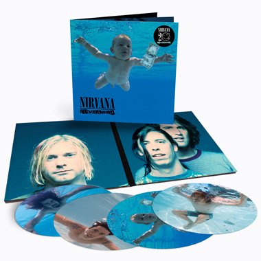 NIRVANA NEVERMIND PICTURE DISC LTD 20 ANNIVERSAY DELUXE EDITION VINYL ...