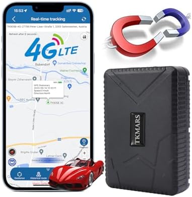 Amazon.com: Tracki GPS Tracker for Vehicles No Monthly fee, USA Made ...