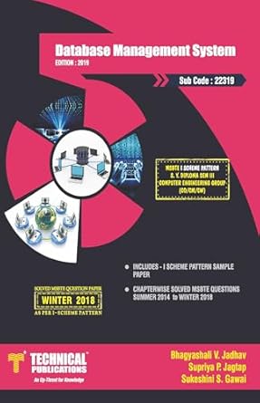 Database Management System for MSBTE I Scheme (III - CO/CM/CW - 22319 ...