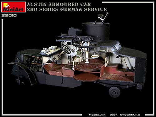 Miniart WWI German Austin Armored Car Model Kit Scale 1:35 - Scale ...