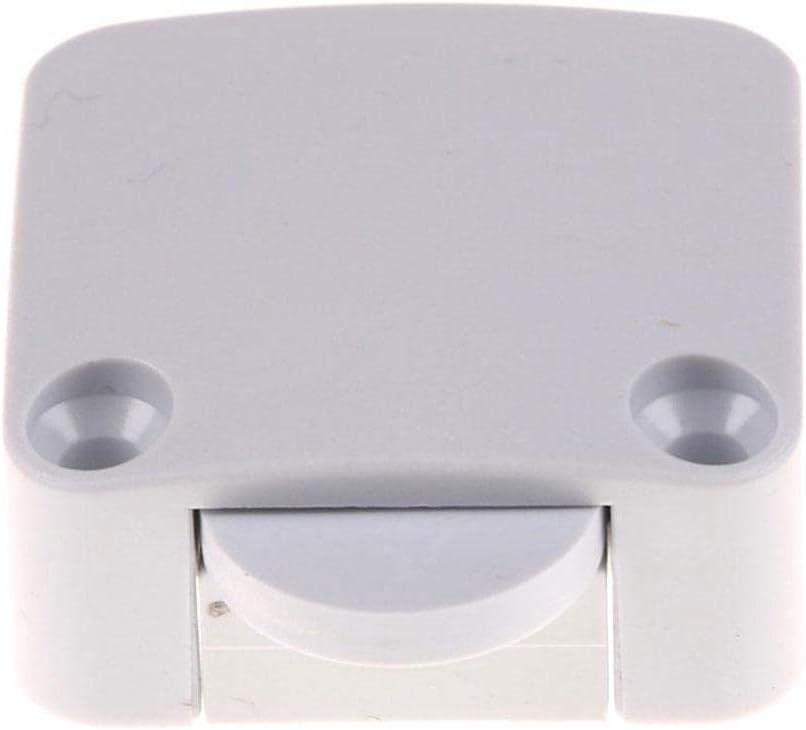 Wardrobe Door Switch Push Button Cabinet Lamp Automatic Light ON/Off ...