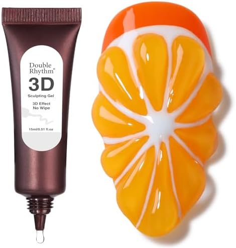 Amazon.com: Double Rhythm 0.5 Oz 3D Nail Gel Nail Art Sculpting Gel No ...