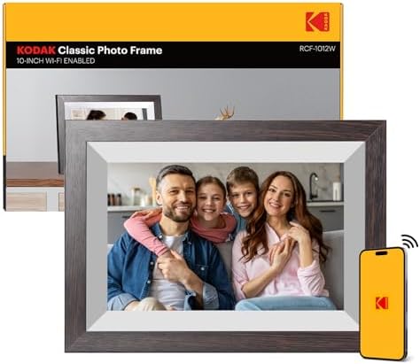 Amazon.com : KODAK 10.1 Inch WiFi Digital Picture Frame,1280x800 HD IPS Touch Screen, Electronic ...