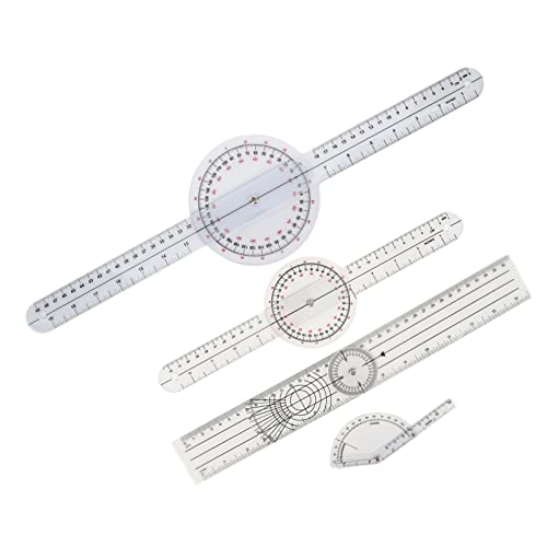 Goniometer Kit Draagbaar 4 Stuks Draai Transparante Goniometer Hoek ...