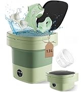 Amazon.com: 9L Portable Washing Machine, Mini Laundry Washer with 3 ...