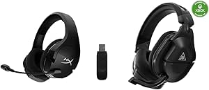 Amazon.com: HyperX Cloud Stinger Core - Auriculares inalámbricos ligeros para juegos y Turtle ...