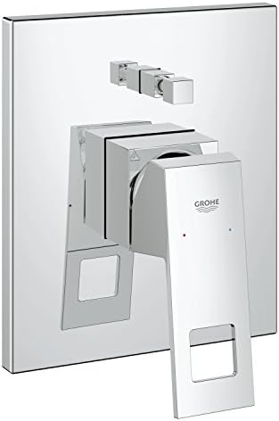 GROHE Eurocube | Badarmaturen - Einhand-Brausebatterie | chrom ...