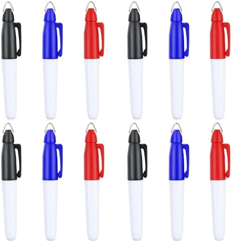 Amazon.com: JKJF 12PCS Mini Permanent Markers with Cap Clips Golf Ball ...
