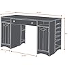 Amazon.com: South Shore Artwork Craft Table with Storage Pure White ...