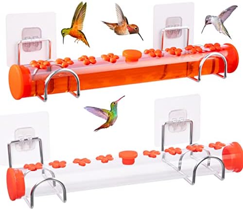 Amazon.com: Perky-Pet Window Mount Hummingbird Feeder iridescent color ...