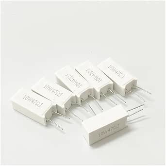 Amazon.com: BPTCUE 5PCS Vertical Cement Resistance 10W 13K 15K 18K 20K ...