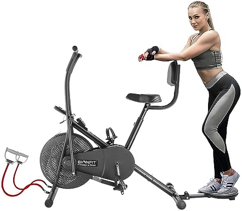 Healthex Exercise Cycle Bike Fitness Equipment For Home Gym With ...